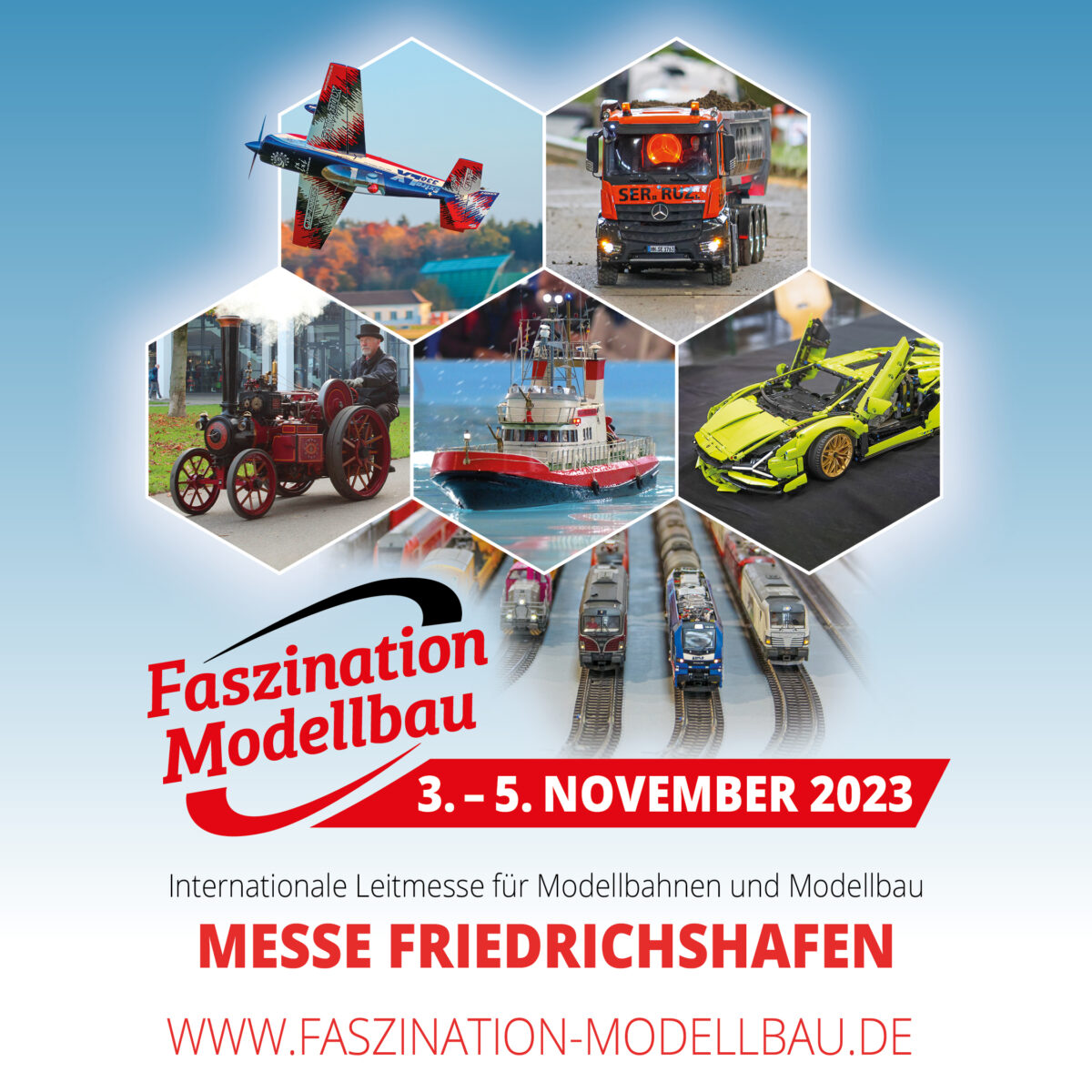 Faszination Modellbau Friedrichshafen 3. bis 5. November 2023 - MFI Magazin